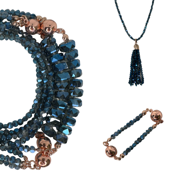 Blue Shade Crystal - Maria Nicola